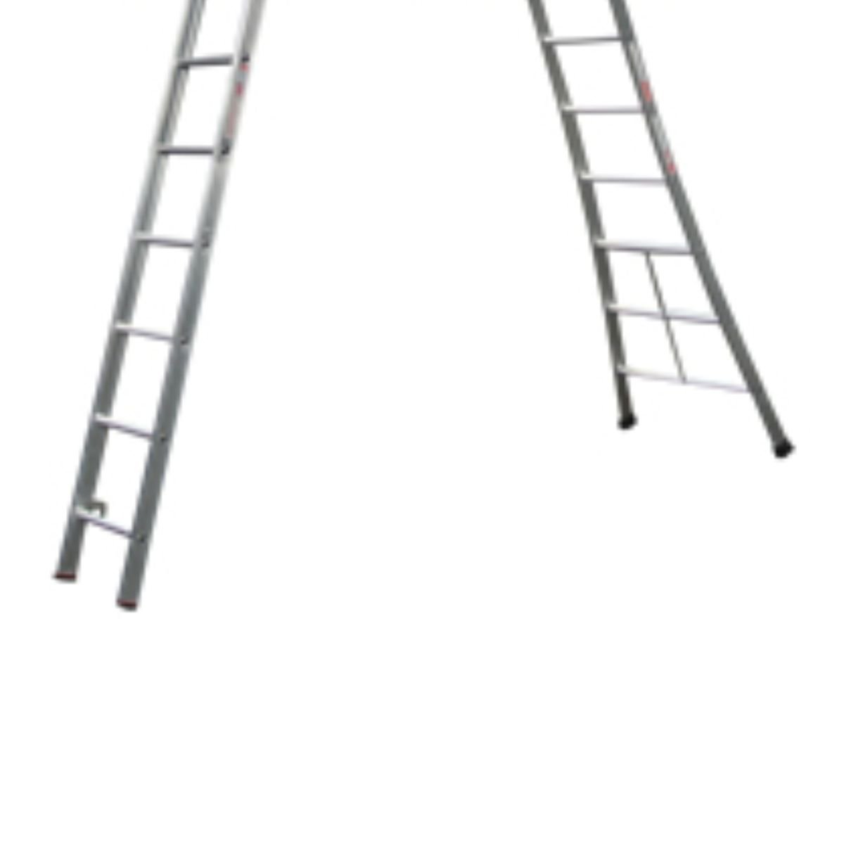 Escada de Alumínio 3x1 Profissional Super 15 SP115 - Alulev